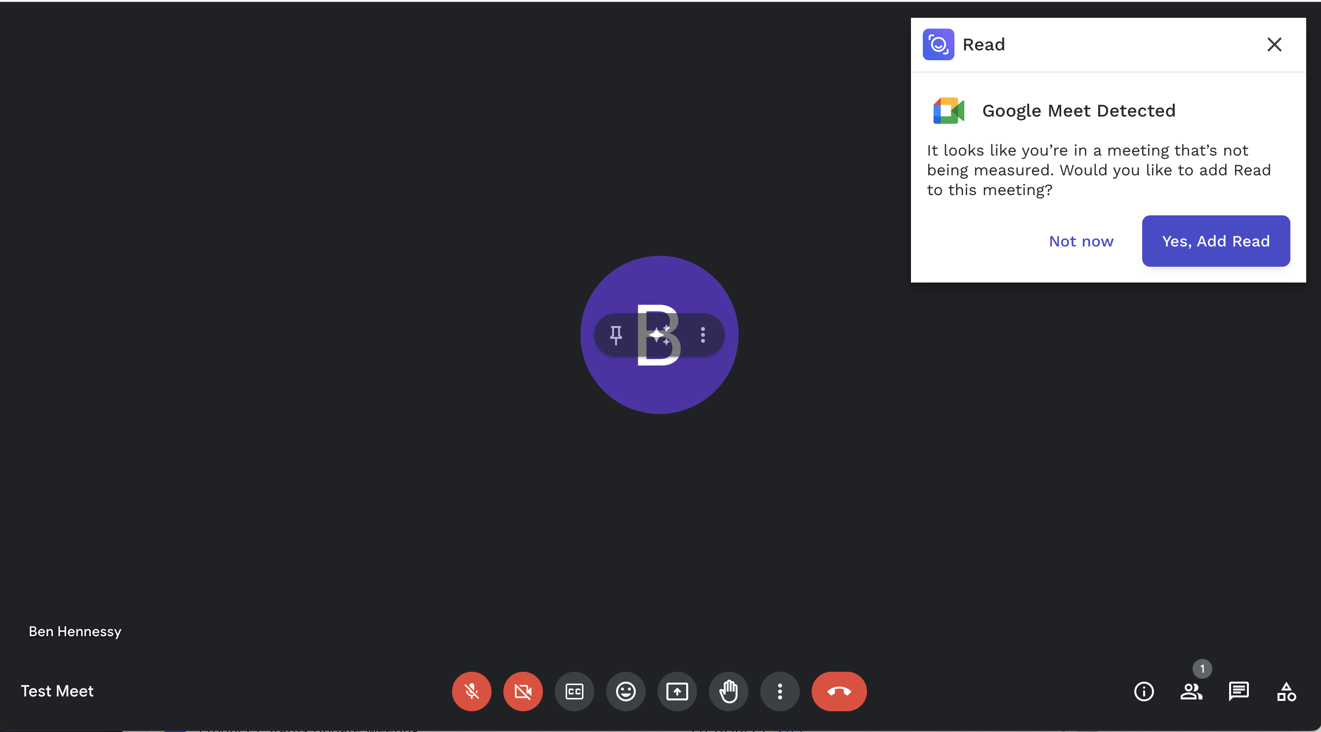 How do I manually add Read to a live meeting? – Read Help Center