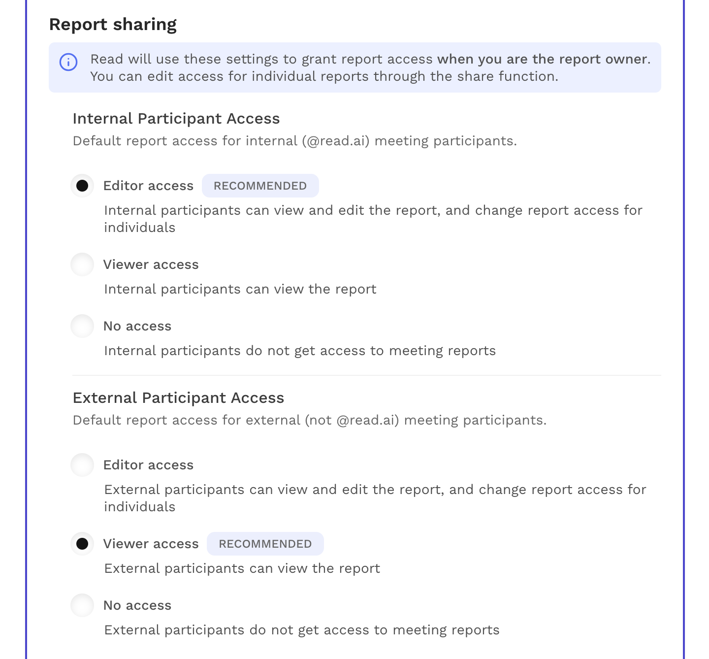 How do I control meeting report sharing and distribution? – Read Help ...