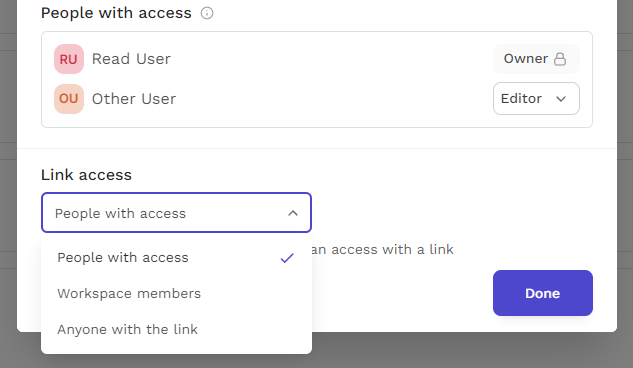 How can I manage access to an existing report? – Read Help Center
