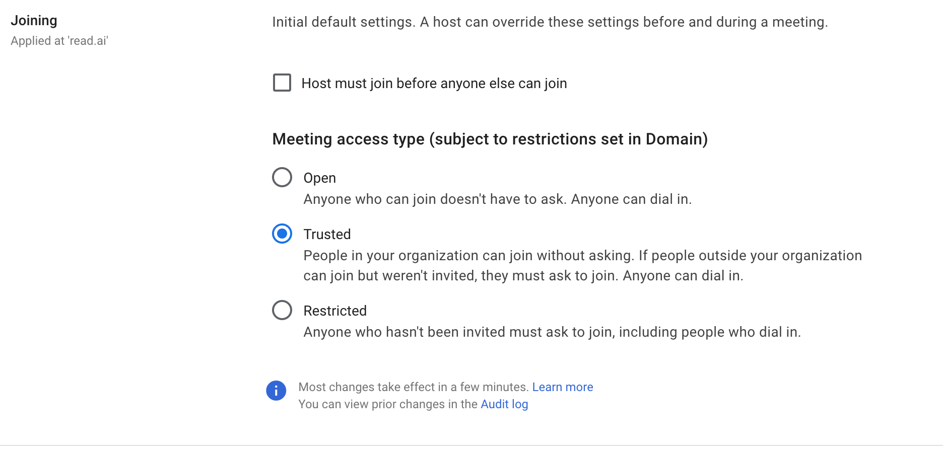 Why is Read not joining all of my Meet meetings? – Read Help Center