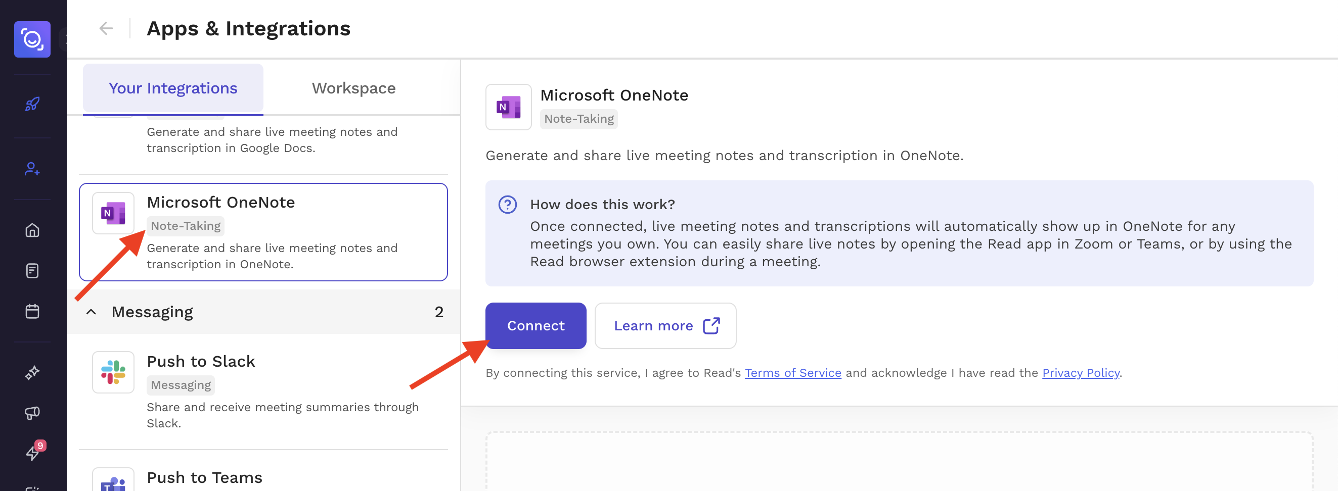 Live Notes with Microsoft OneNote – Read Help Center