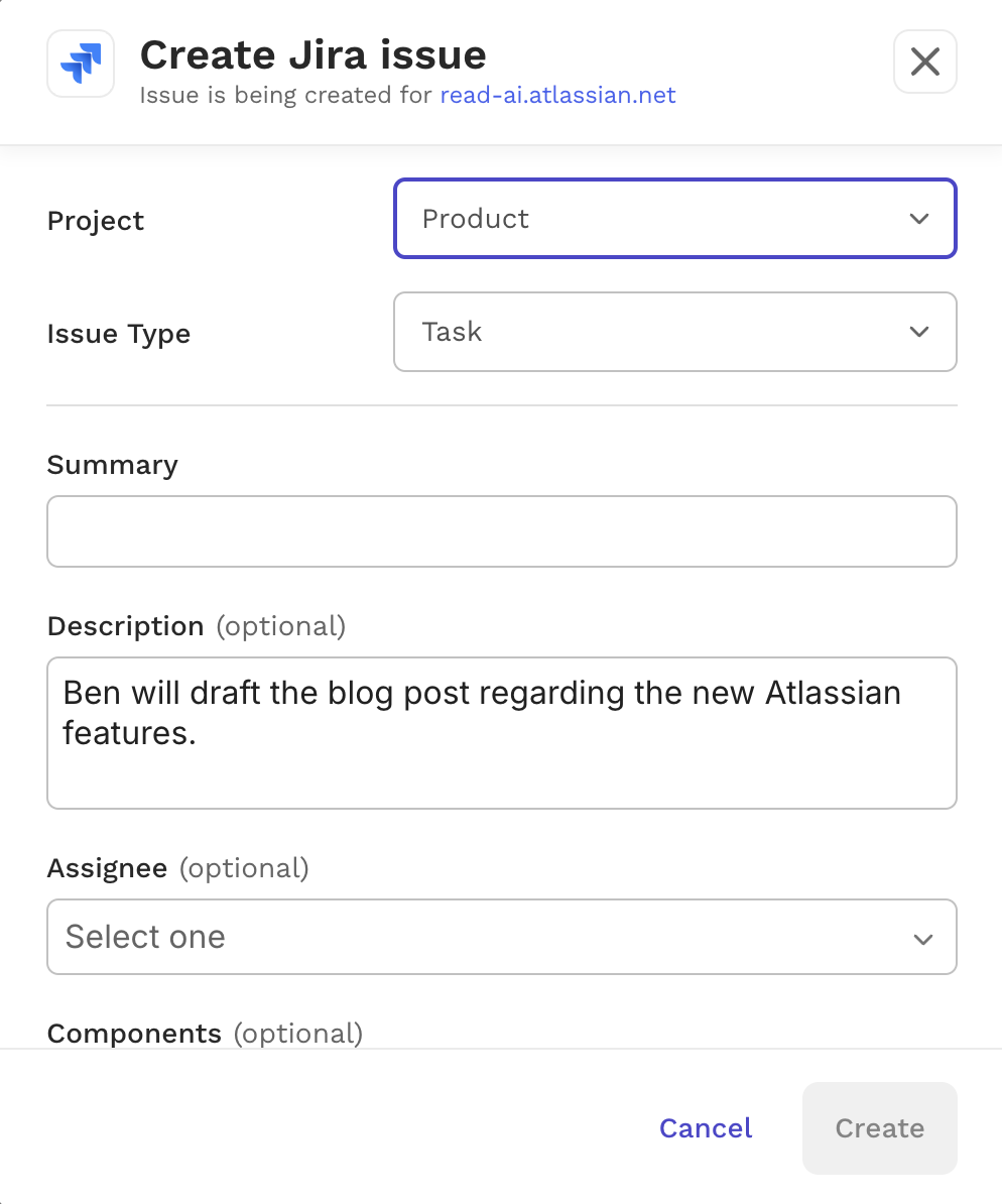 Connecting your Read account to Jira – Read Help Center