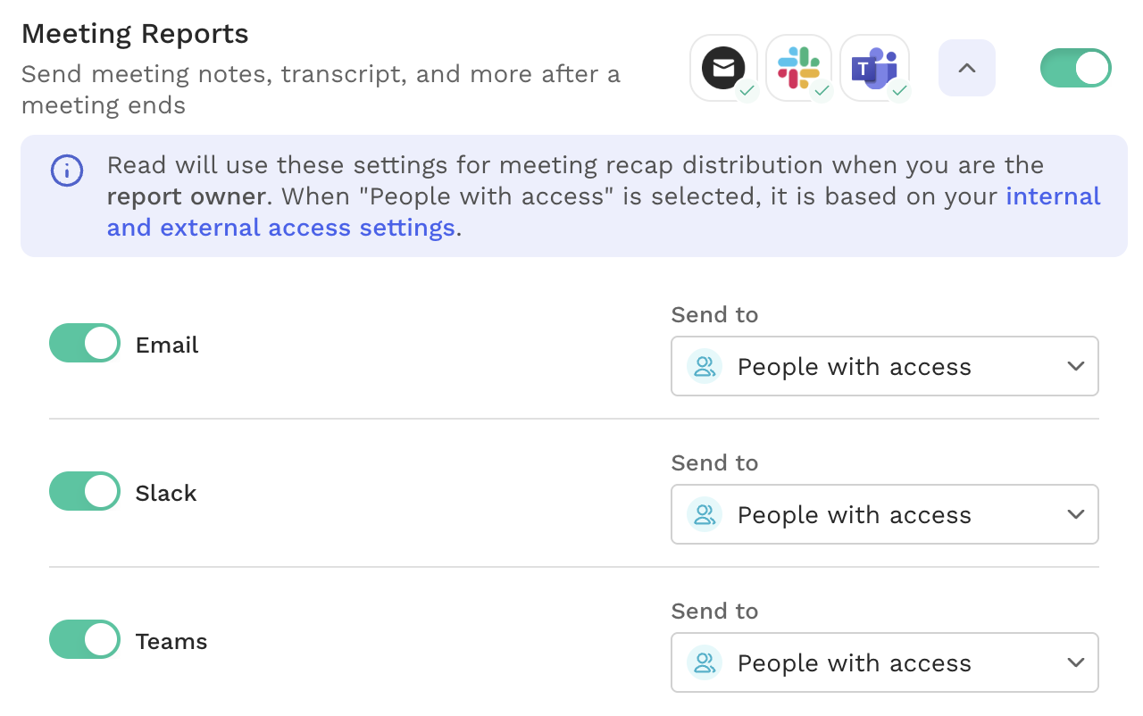 How to Enable Read AI Agents – Read Help Center