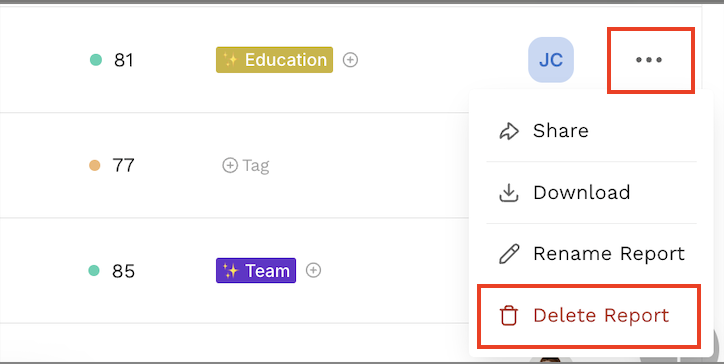 How do I delete a meeting report? – Read Help Center